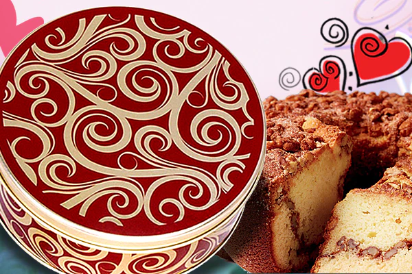 Rocky Mountain Old Fashioned Cinnamon Streusel Cake |Golden Swirl Gift ...