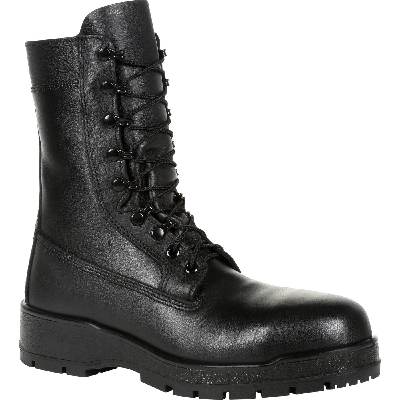 Rocky Navy Inspired 9" Steel Toe Boot - Walmart.com