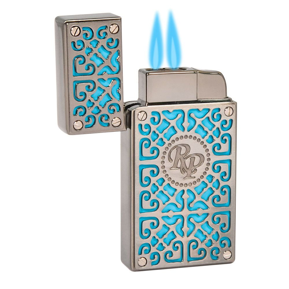 Rocky Patel Lighter Burn Double Torch - Teal - Walmart.com