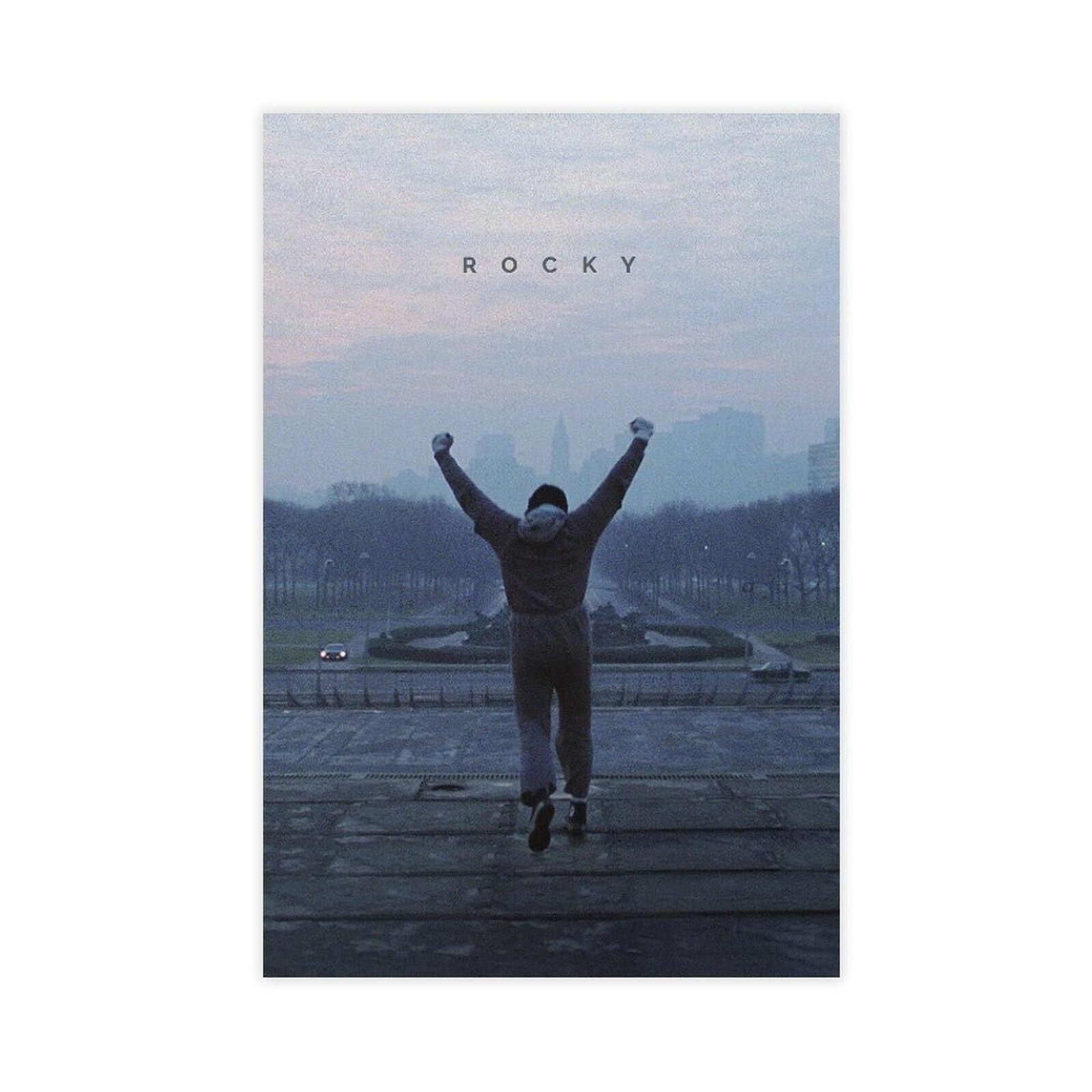 Rocky Poster Movie Posters Canvas Poster - Walmart.com