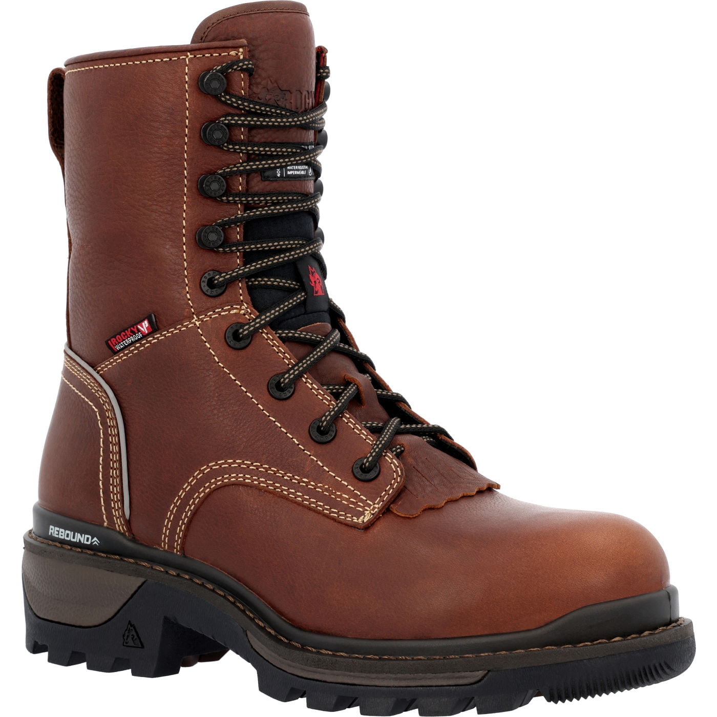 Rocky Rams Horn Logger Composite Toe Waterproof 400G Insulated Work ...