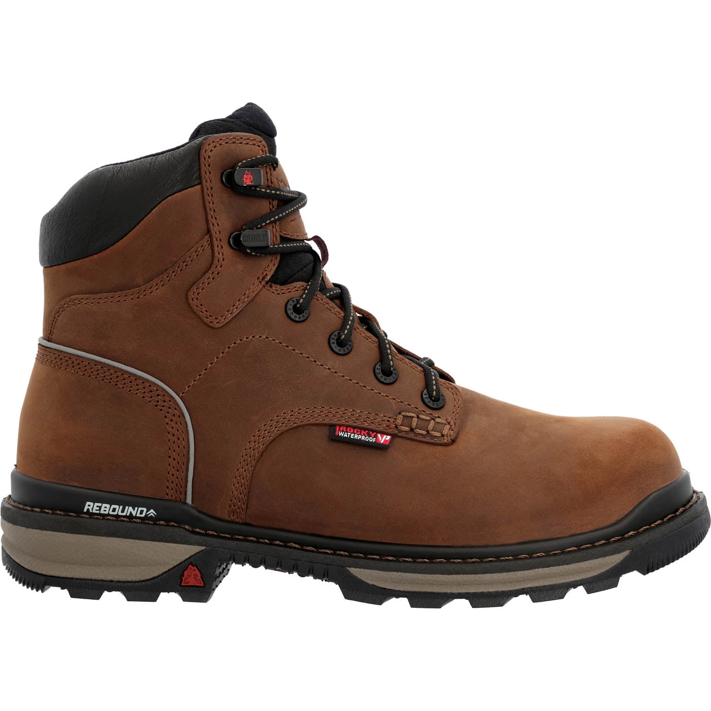 Rocky Rams Horn Waterproof Composite Toe Work Boot - Walmart.com