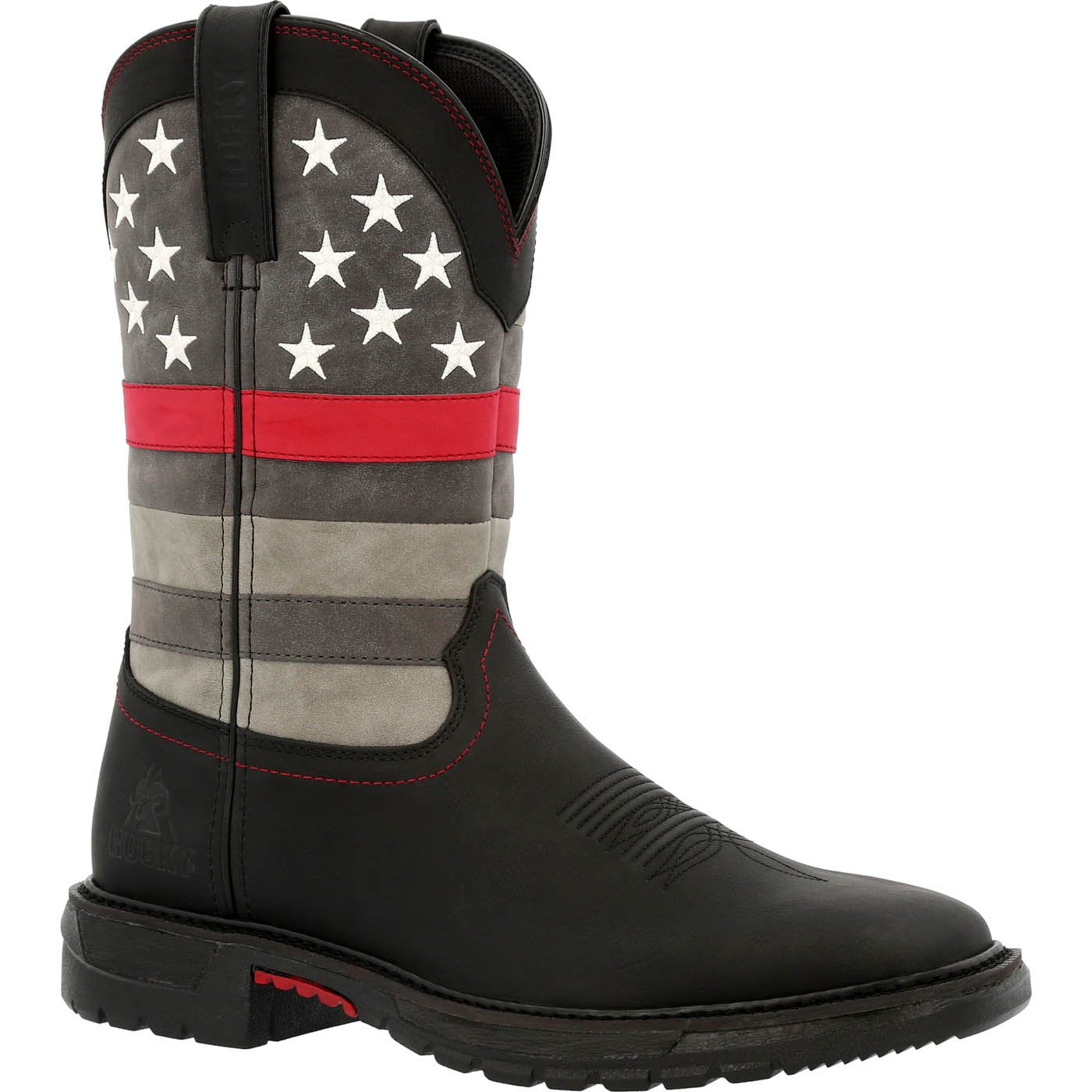 Rocky Red Line Western Boot - Walmart.com