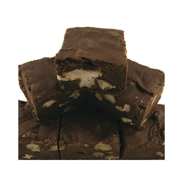 Rocky Road Fudge smooth creamy 6 pound loaf - Walmart Business Supplies