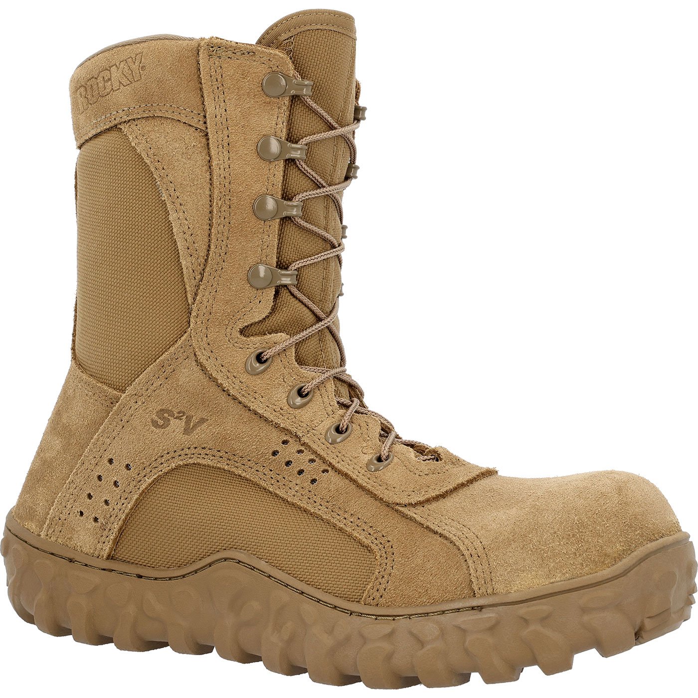 Rocky S2V Side Zip Composite Toe Tactical Military Boot - Walmart.com