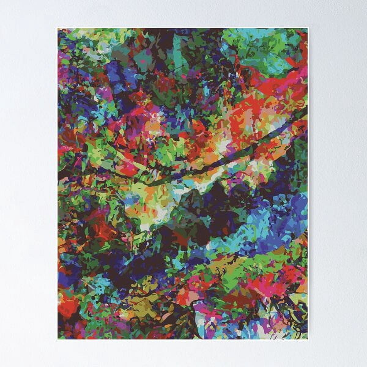 Rocky Terrain Poster Wall Art, Modern Wall Decor For Living Room ...