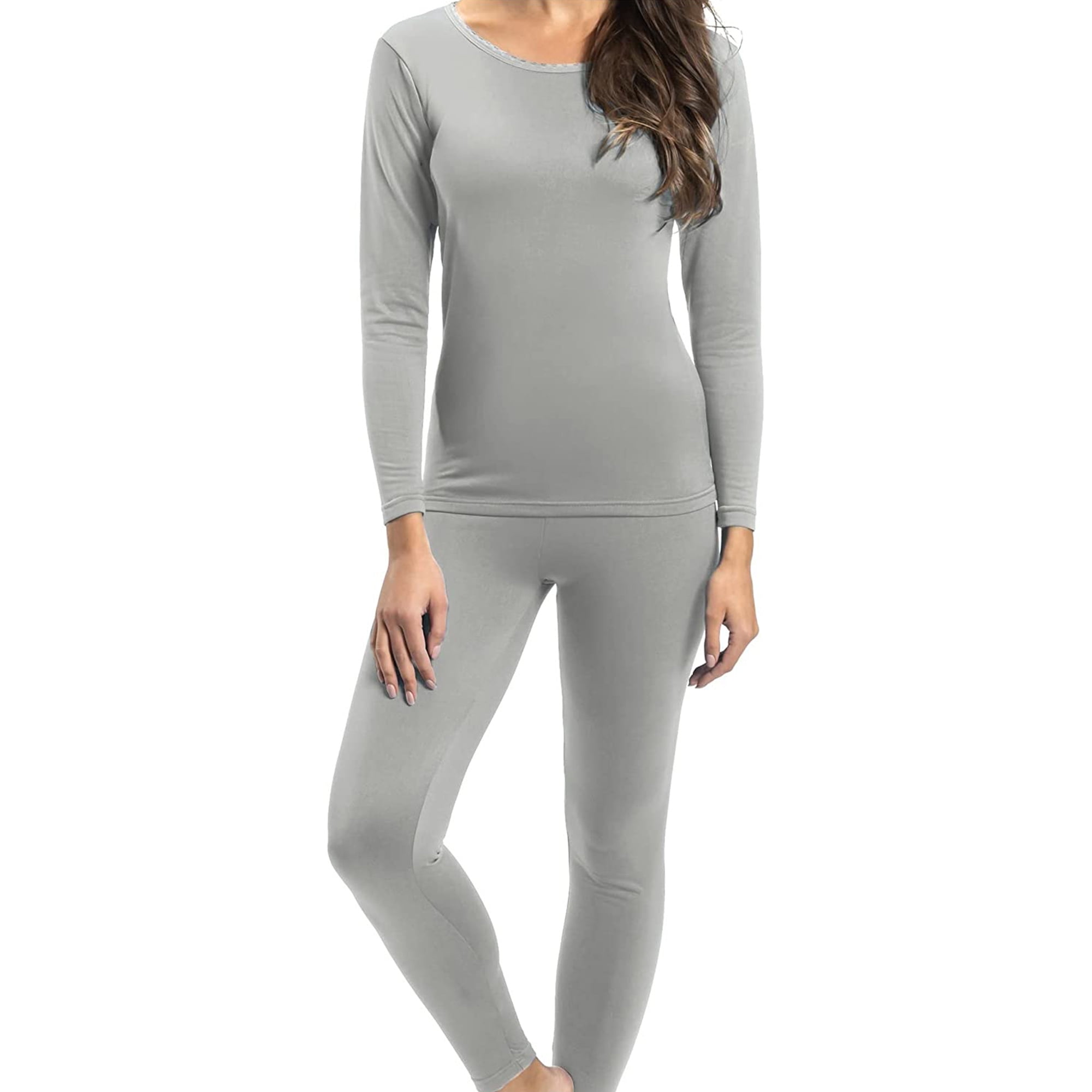 Rocky Women Heavyweight Thermal Top and Bottom Warmer Cold Weather ...