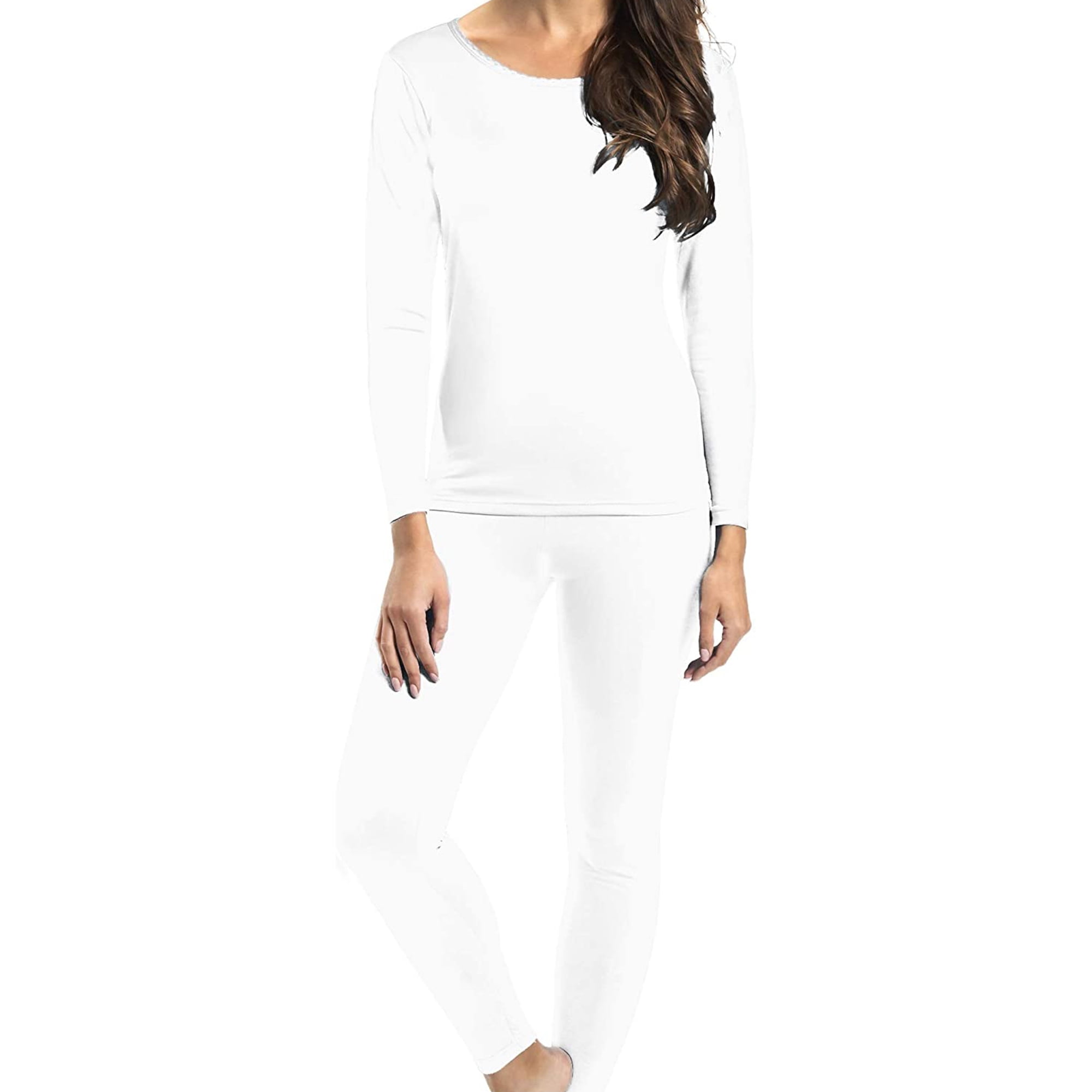 Rocky Women Heavyweight Thermal Top and Bottom Warmer Cold Weather ...