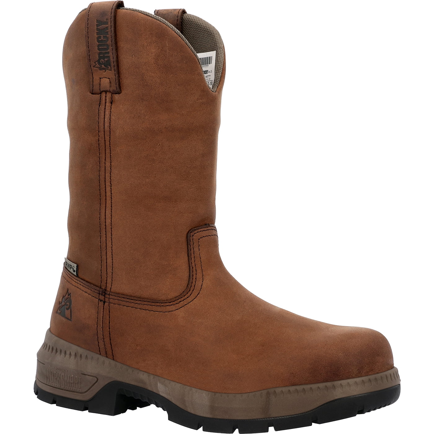Rocky Worksmart 11” Waterproof Work Boot Size 12(W) - Walmart.com
