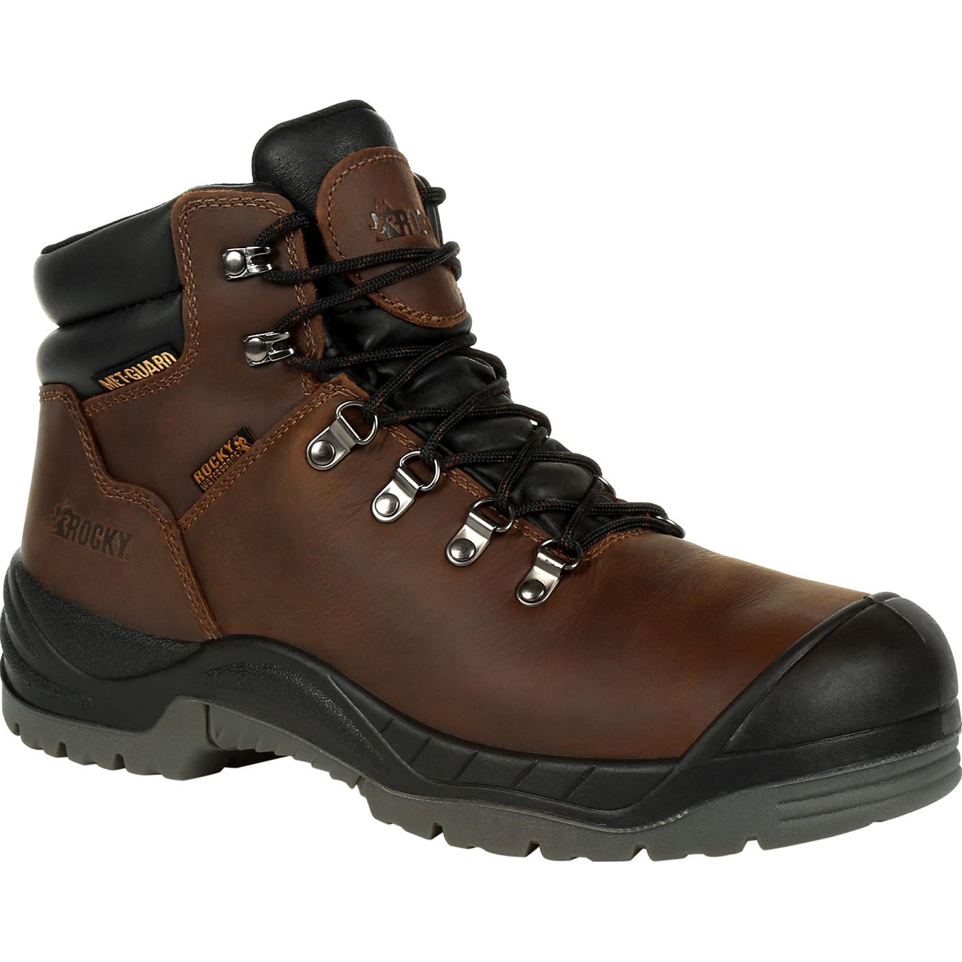 Rocky Worksmart Composite Toe Internal Met Guard Waterproof Work Boot ...