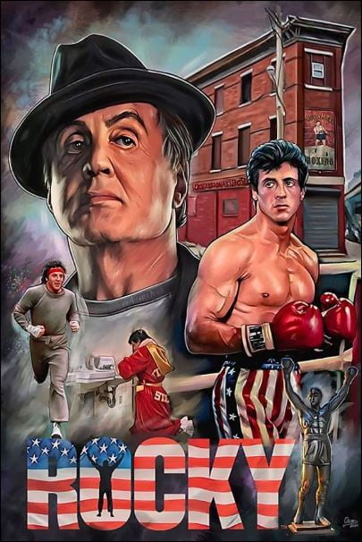 Rocky vertical poster 16 x 24 Inch Poster - Walmart.com