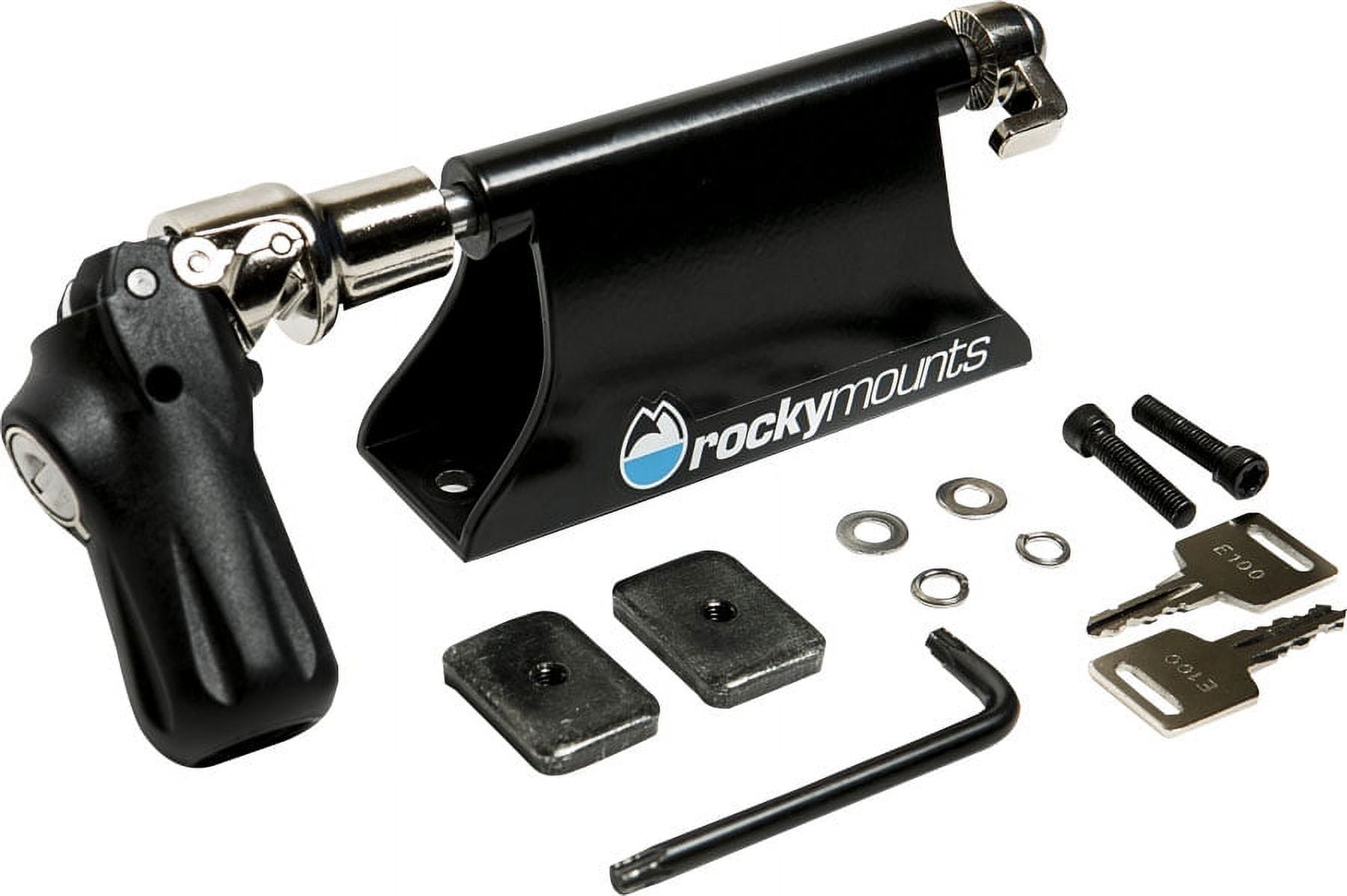 RockyMounts LoBall Track Locking Bicycle Fork Mount For Track Systems ...