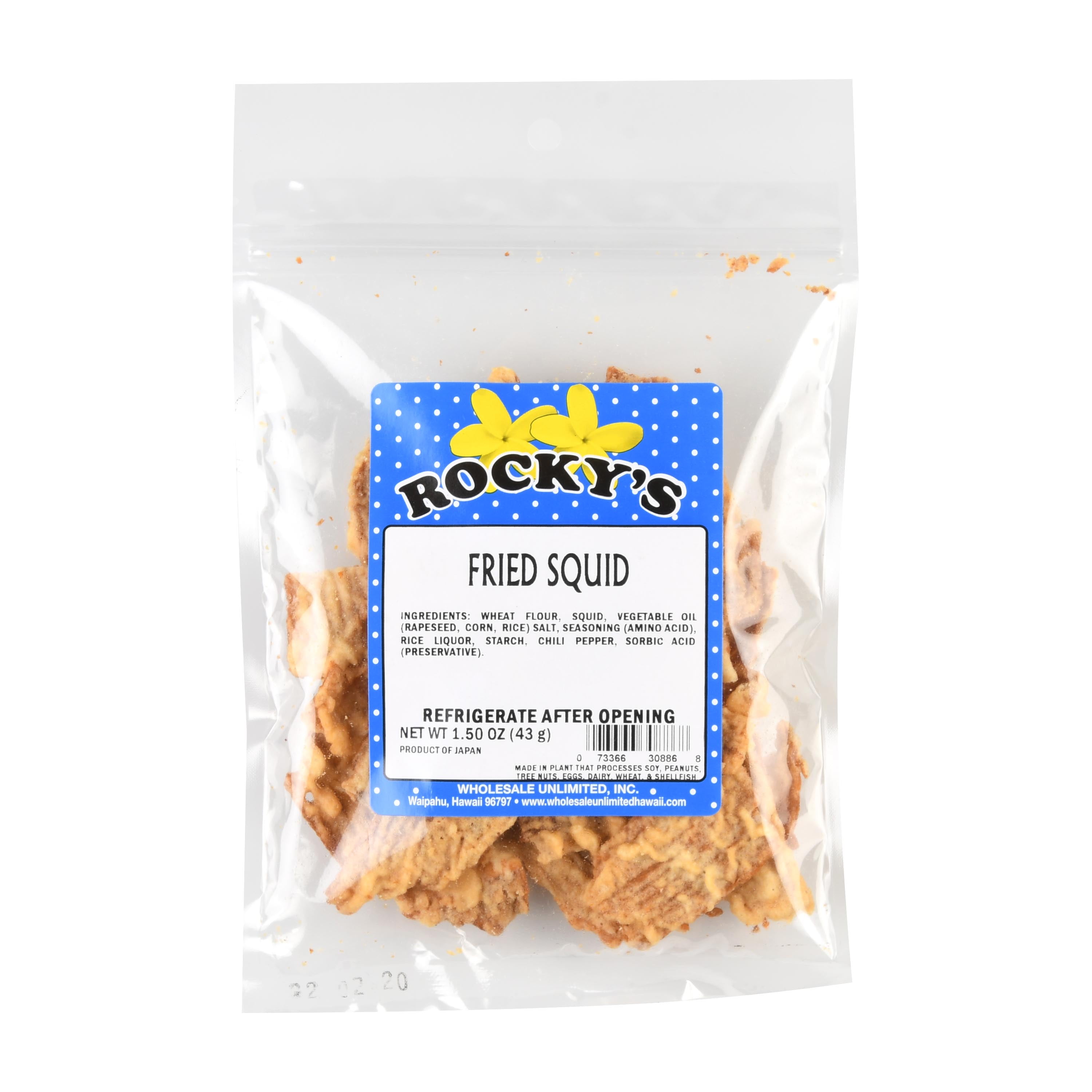 Rockys Fried Squid 1.25 oz - Walmart.com