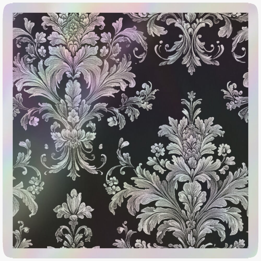 Rococo, A Golden Renaissance Holographic Sticker Kir-3373 - Walmart.com
