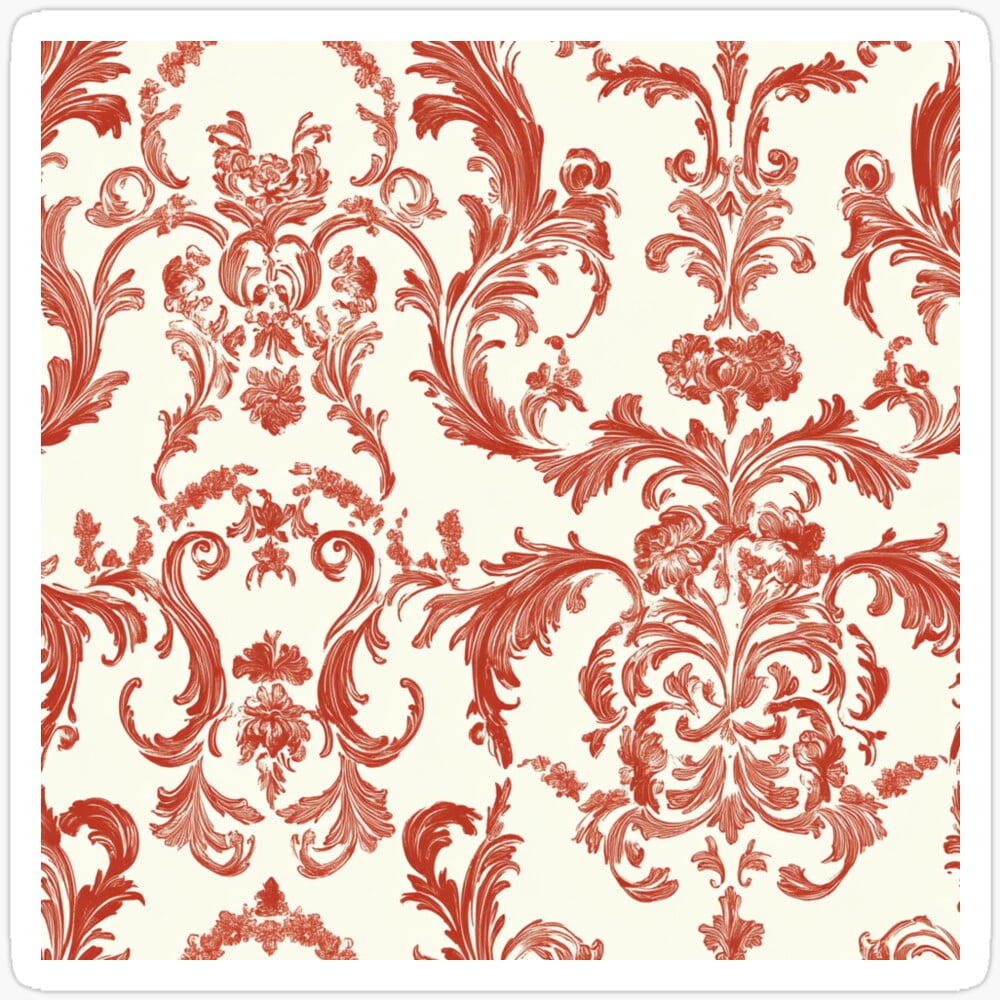 Rococo, A Golden Renaissance Sticker Kir-3364 - Walmart.com