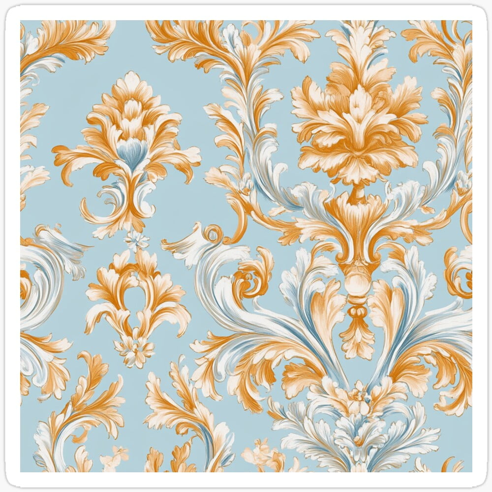 Rococo, A Golden Renaissance Sticker Kir-3365 - Walmart.com