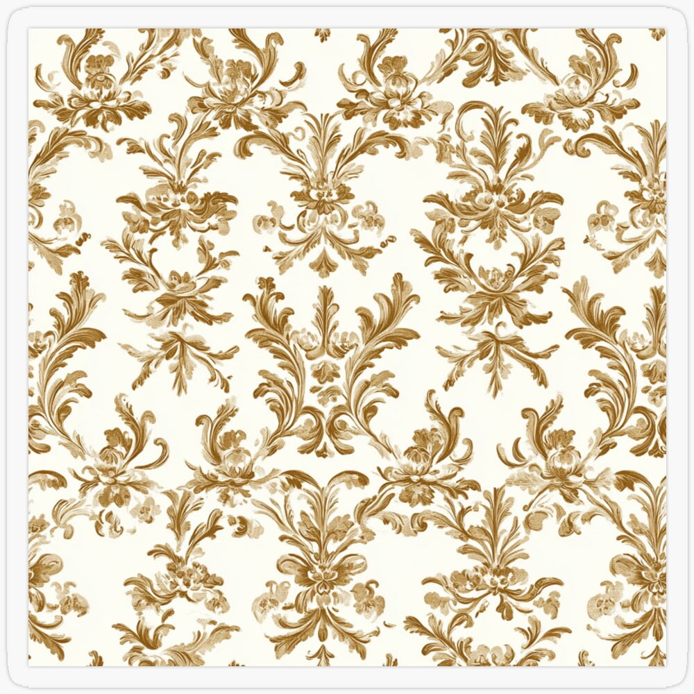 Rococo, A Golden Renaissance Sticker Kir-3378 - Walmart.com