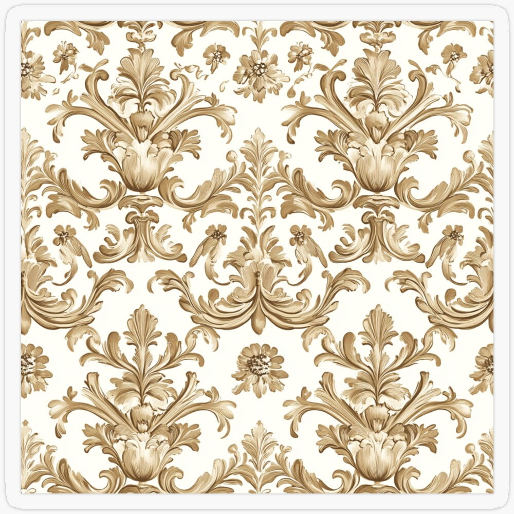 Rococo, A Golden Renaissance Sticker Kir-3380 - Walmart.com