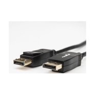 Qvs 6Ft Displayport Ultrahd 4K Black Cable With Blue Connectors & Latches - Walmart.com