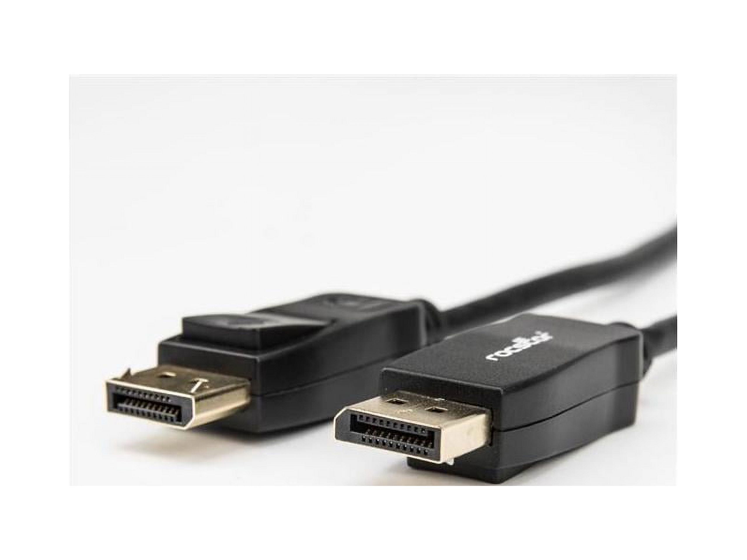 Rocstor 6ft DisplayPort 1.2 Cable M/M - DP 4k - Walmart.com
