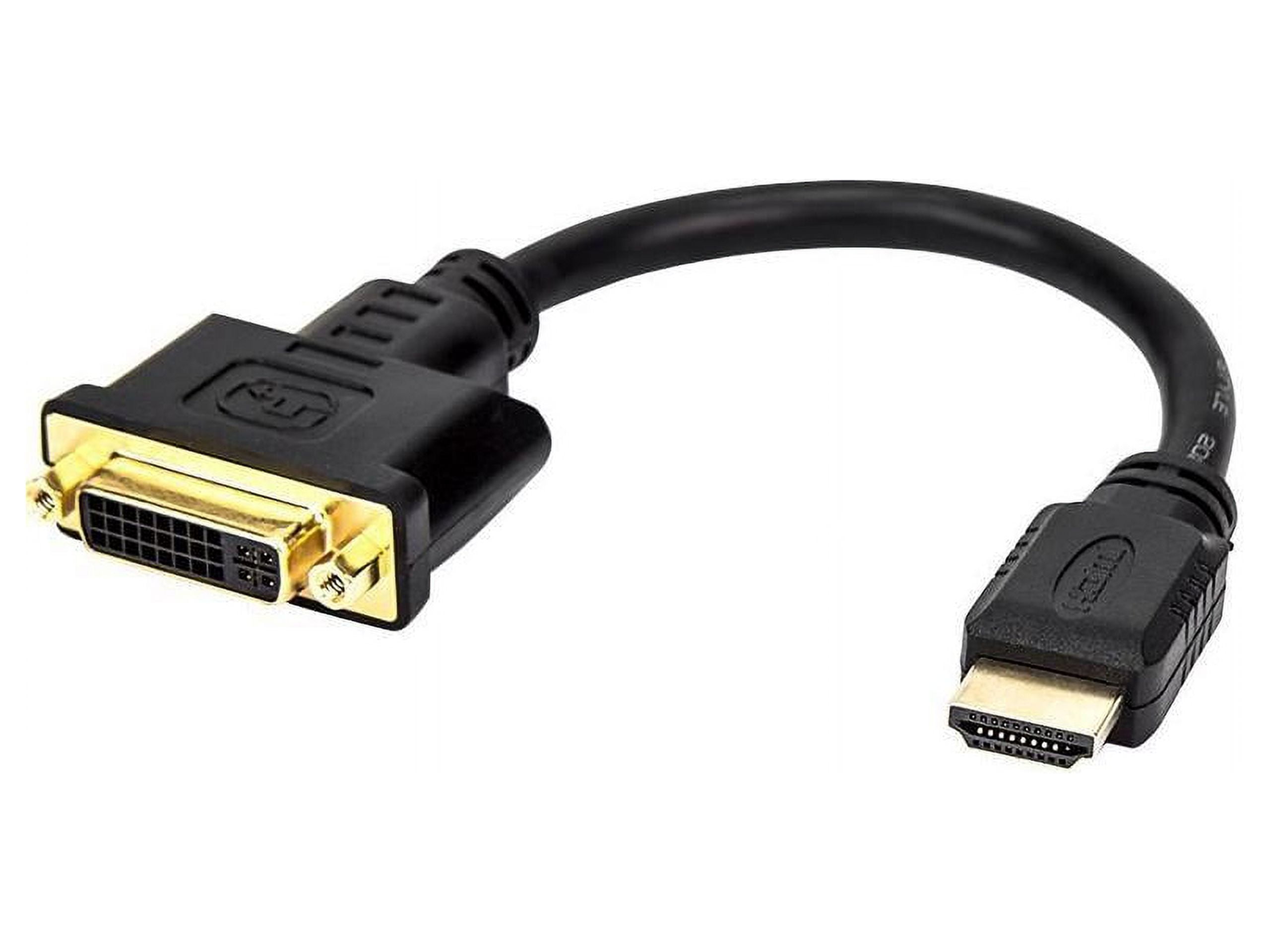 Rocstor 8In Hdmi To Dvi-D Video Cable Adapter - - Walmart.com