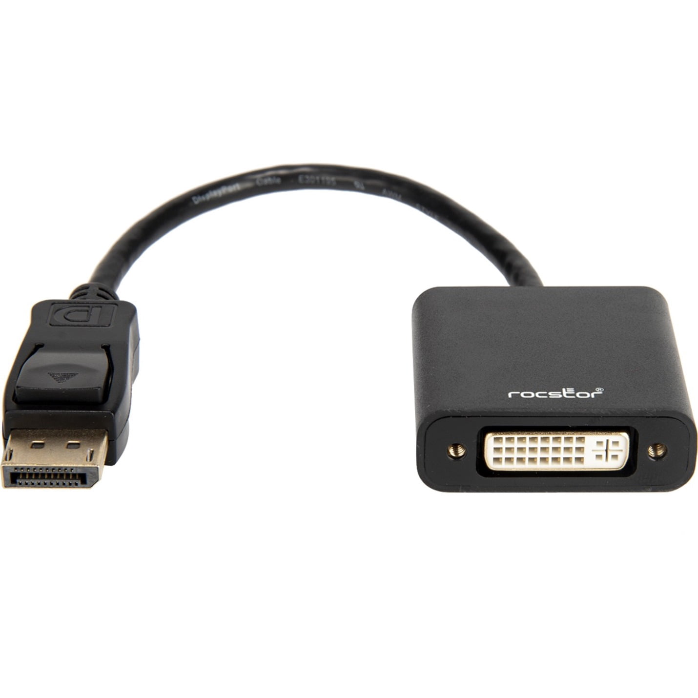 Rocstor DisplayPort/DVI Video Cable - 8" DisplayPort/DVI Video Cable ...