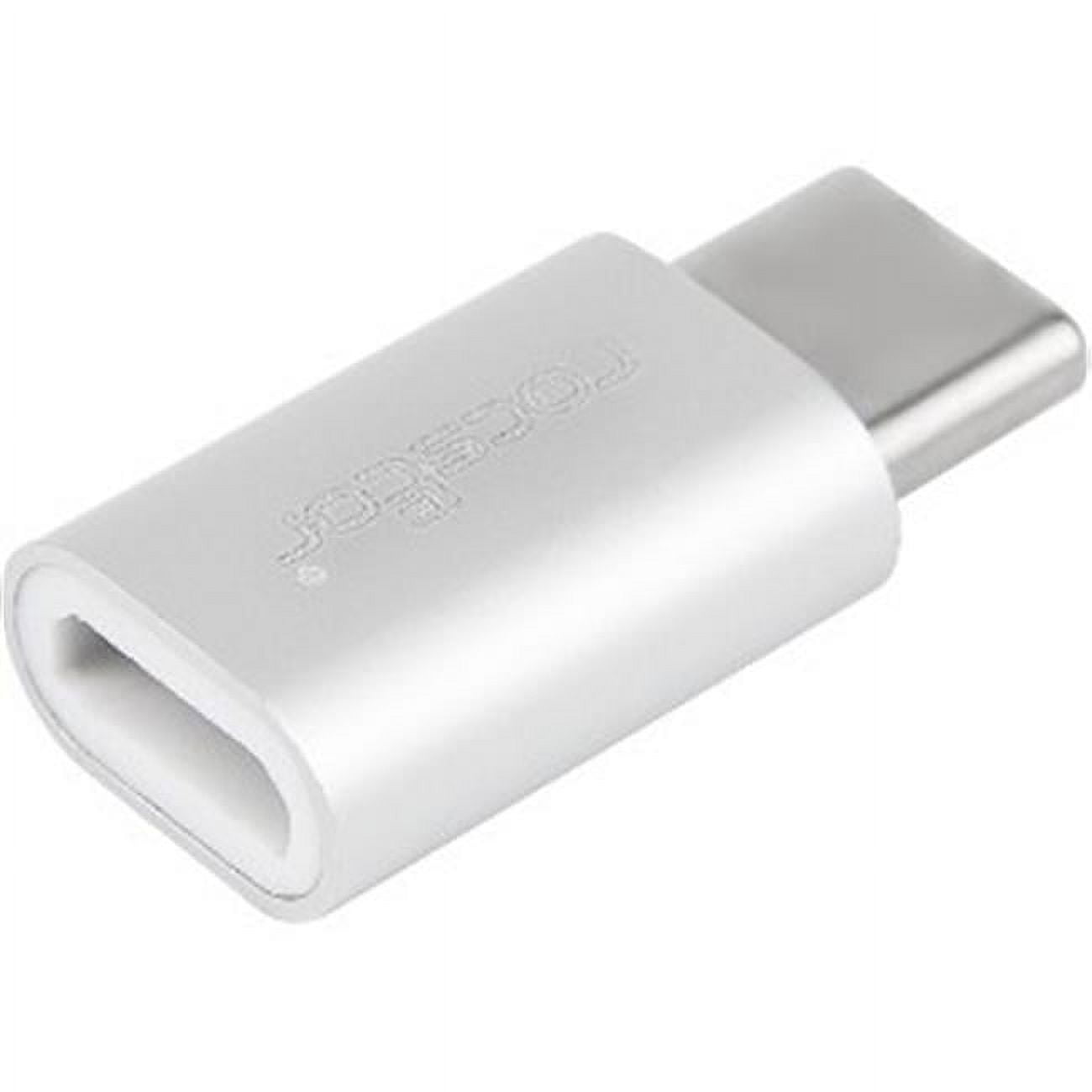 Rocstor Micro USB/USB Data Transfer Adapter - Type C Male USB - Type B ...