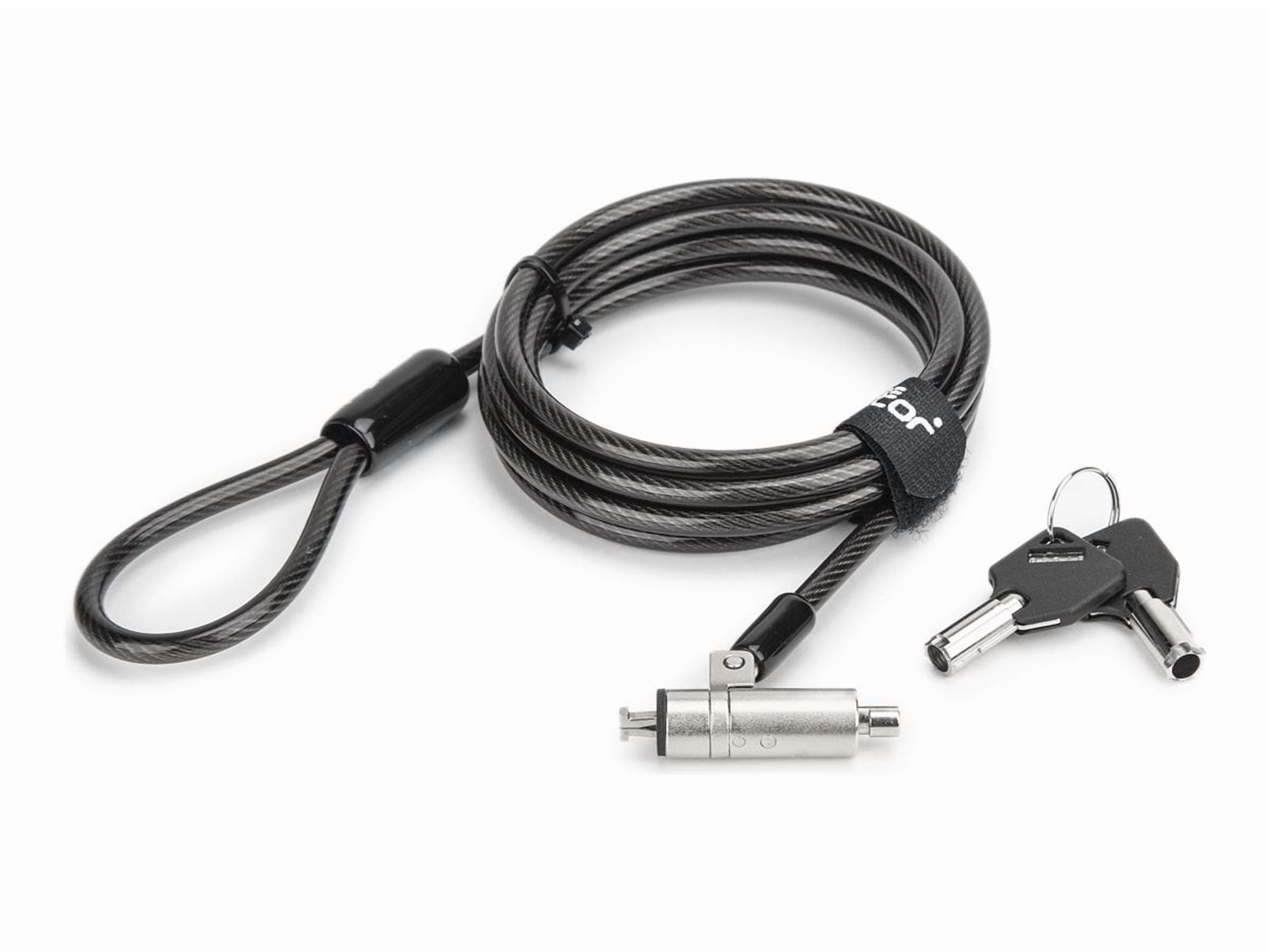 Rocstor N19 Security Cable Lock For Nano-Shaped Slots 2 Keys TAA ...