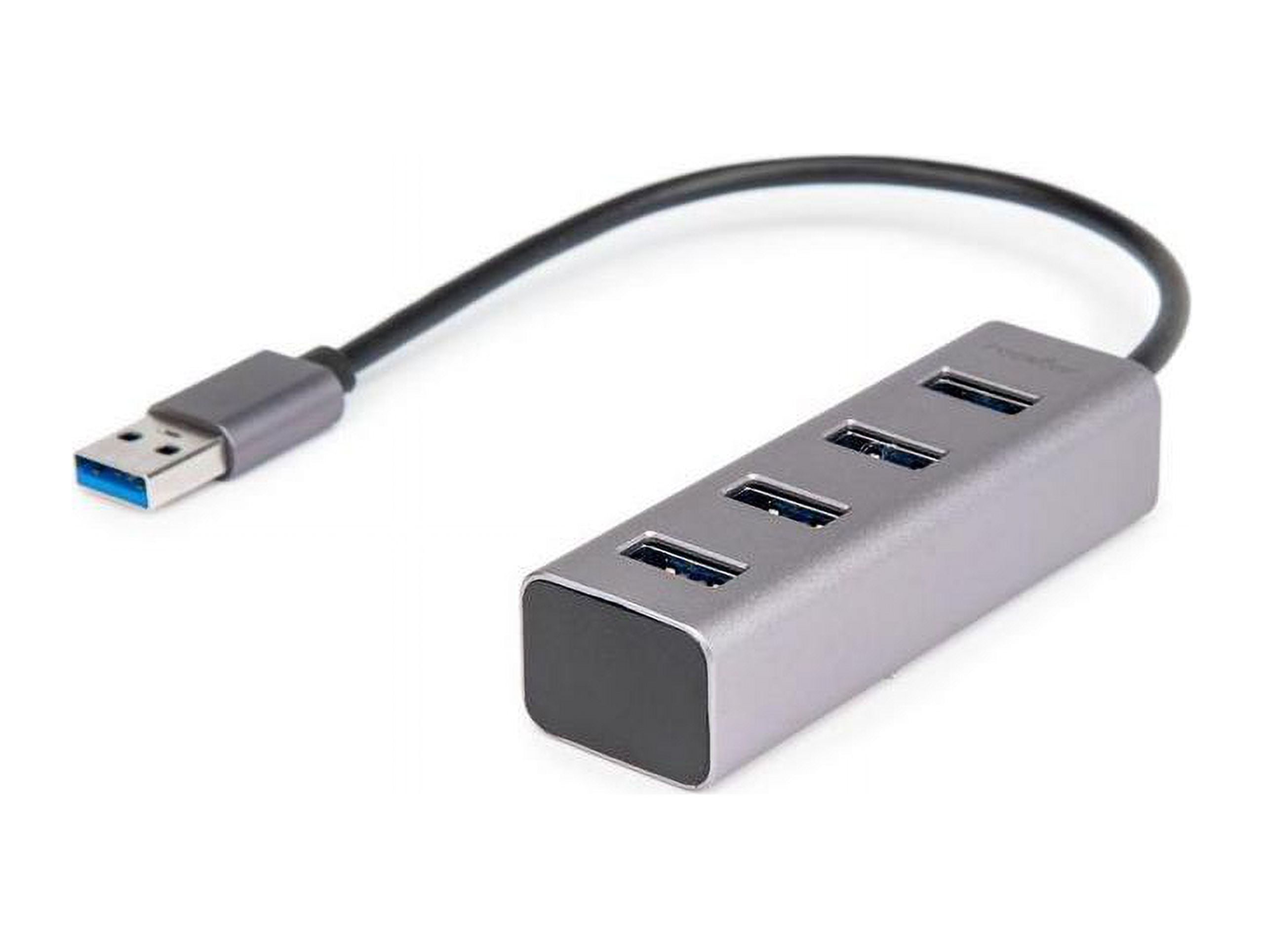 Rocstor Portable 4 Port Hub USB-A to 4x USB-A SuperSpeed USB 3.0 ...