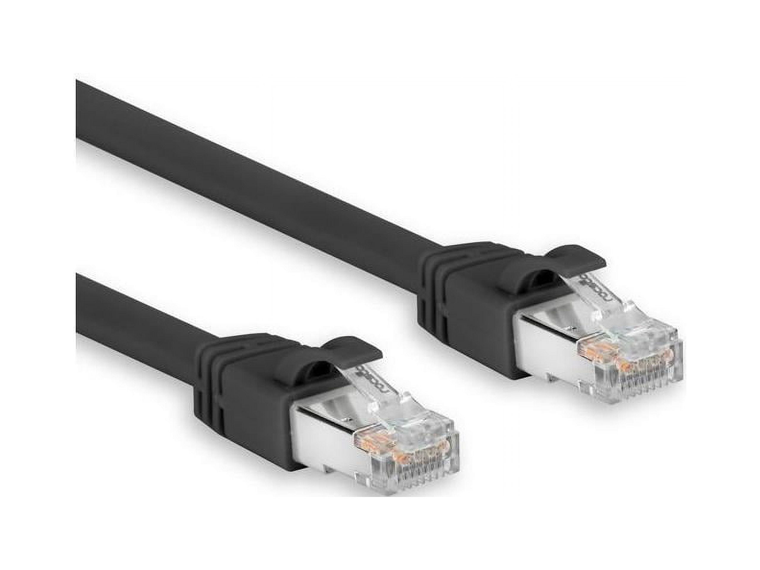 Rocstor Premium Cat.6a STP Patch Network Cable. UL Y10C595BK - Walmart.com