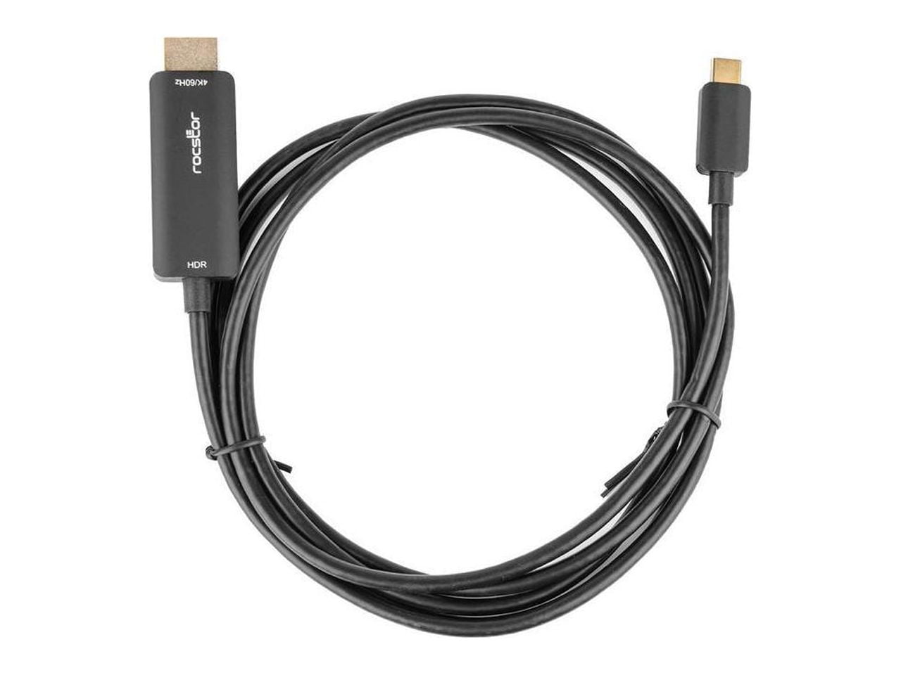 Rocstor Premium USB-C to HDMI Cable 4K/60Hz - 6 ft HDMI/USB-C A/V Cable ...