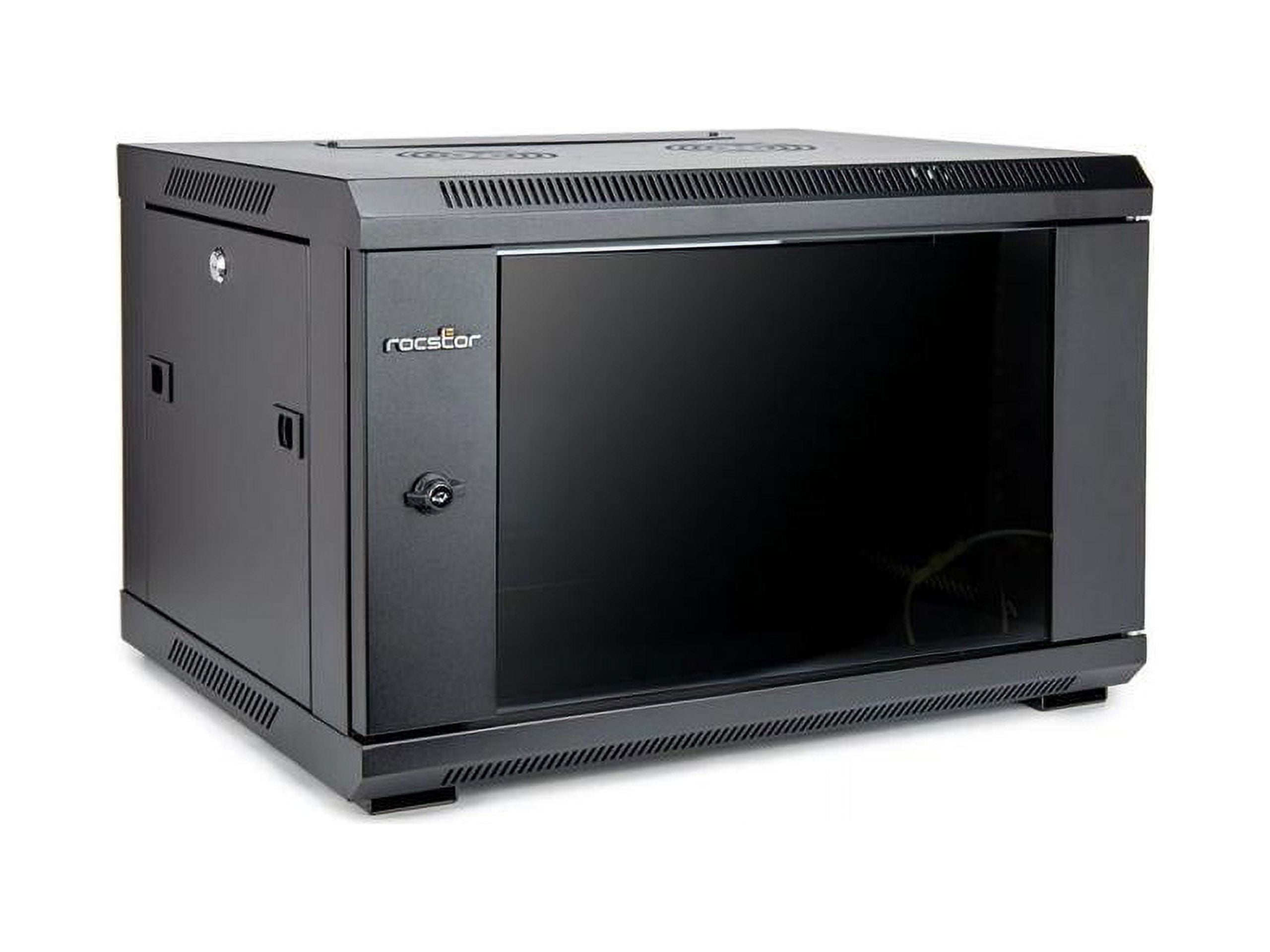 Rocstor SolidRack Wall Mount Rack Enclosure Y10E001B1 - Walmart.com