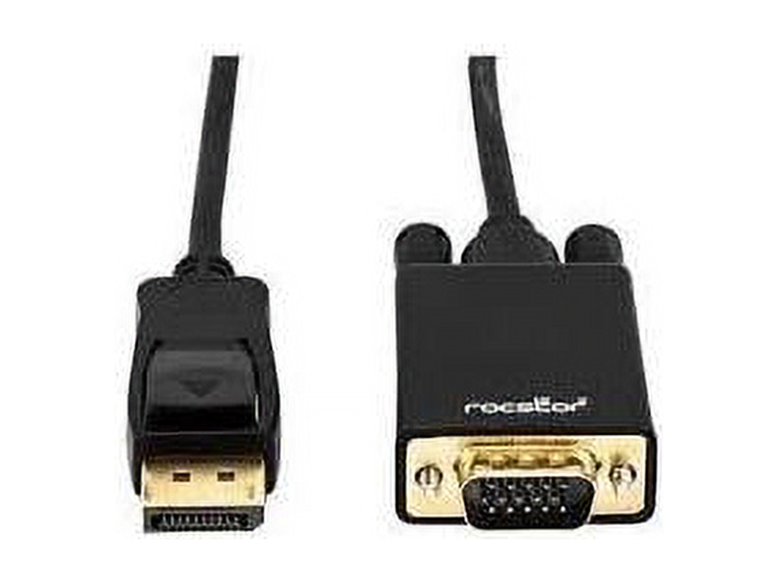 Rocstor Y10C155-B1 6Ft Displayport To Dvi-D Cable Supports 4Kx2K 30Hz M ...