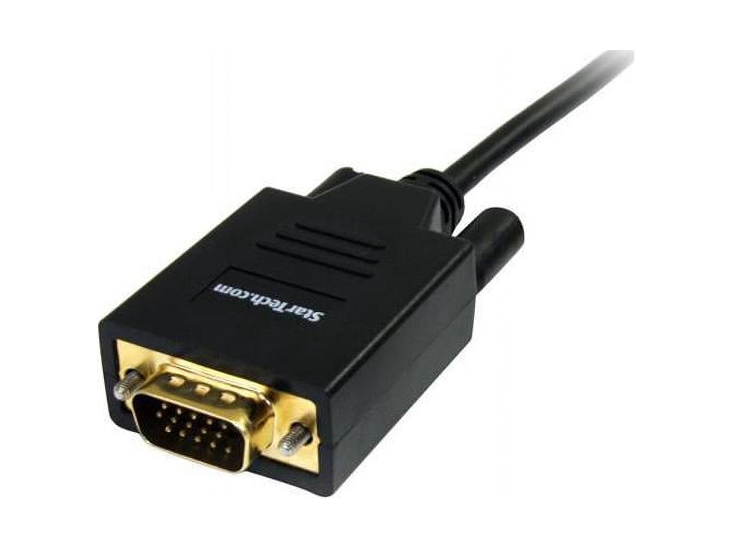 Rocstor Y10C163-B1 6Ft Mini Displayport To Vga M/M Hd-15 Male Cable ...