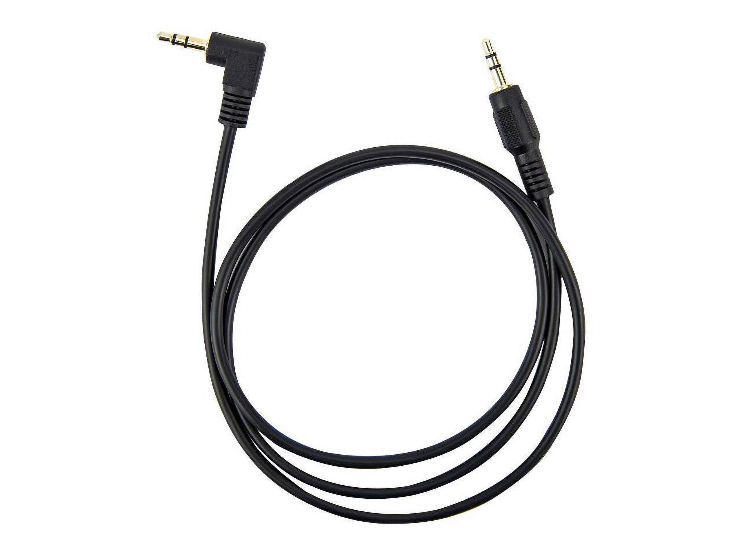 Rocstor Y10C192-B1 3Ft Slim 3.5Mm To Right Angle Sterio Audio Cable ...