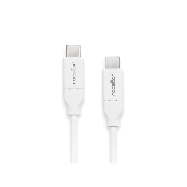 Rocstor Y10C273-W1 3 ft. USB-C Charging Cable - Walmart Business Supplies