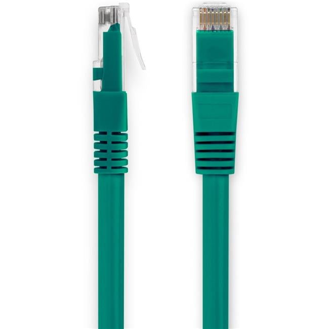 Rocstor Y10C367-GN 7 ft. CAT6 Green 100 Percent Copper UL Rated Molded ...