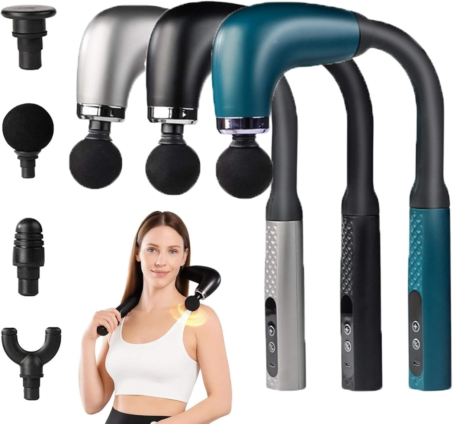 Rocuma Massage Hammer, Rocuma Deep Tissue Back and Neck Massager, with ...