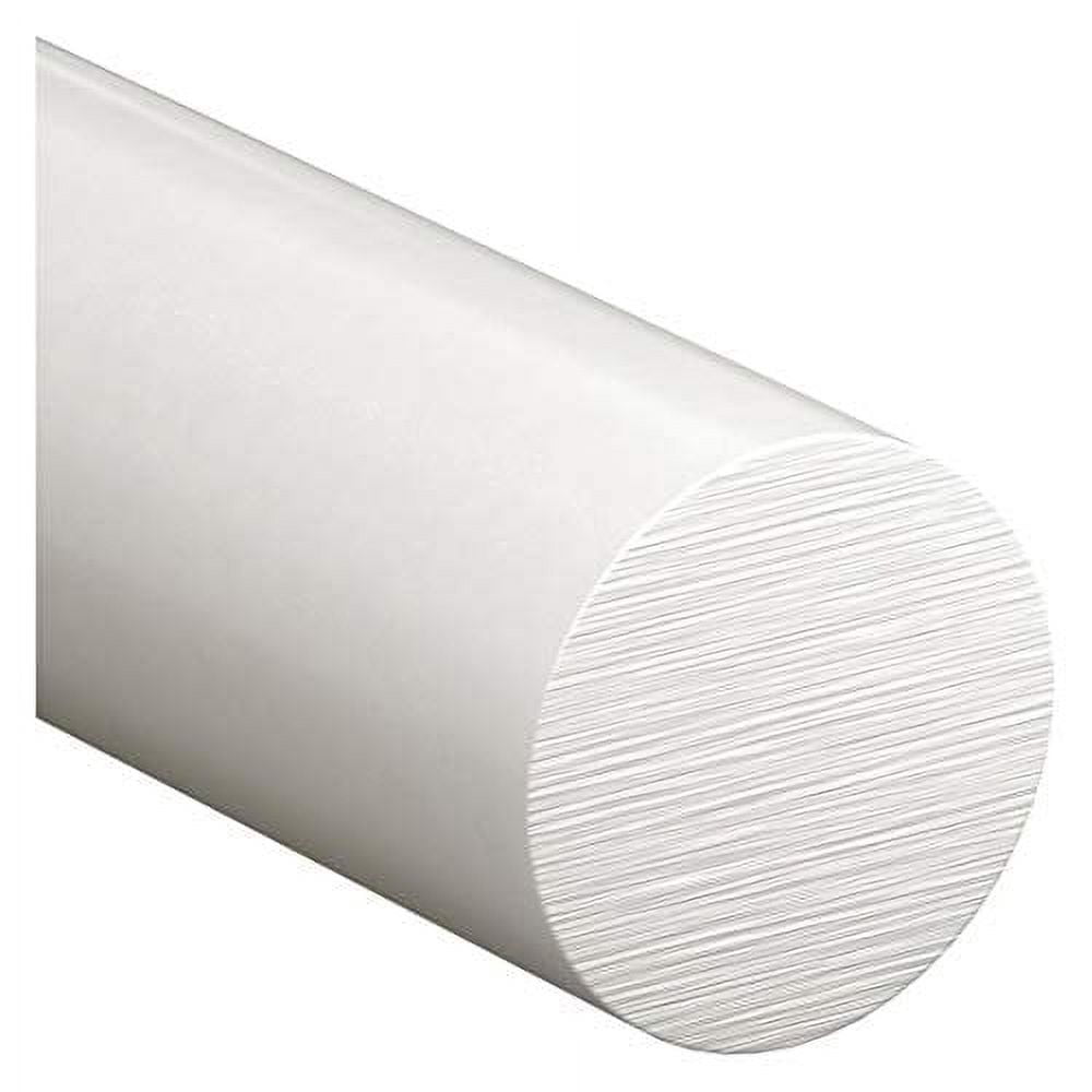 Rod, Acetal, 150, Wht, 7/16 in Dia x 1 Ft L - Walmart.com