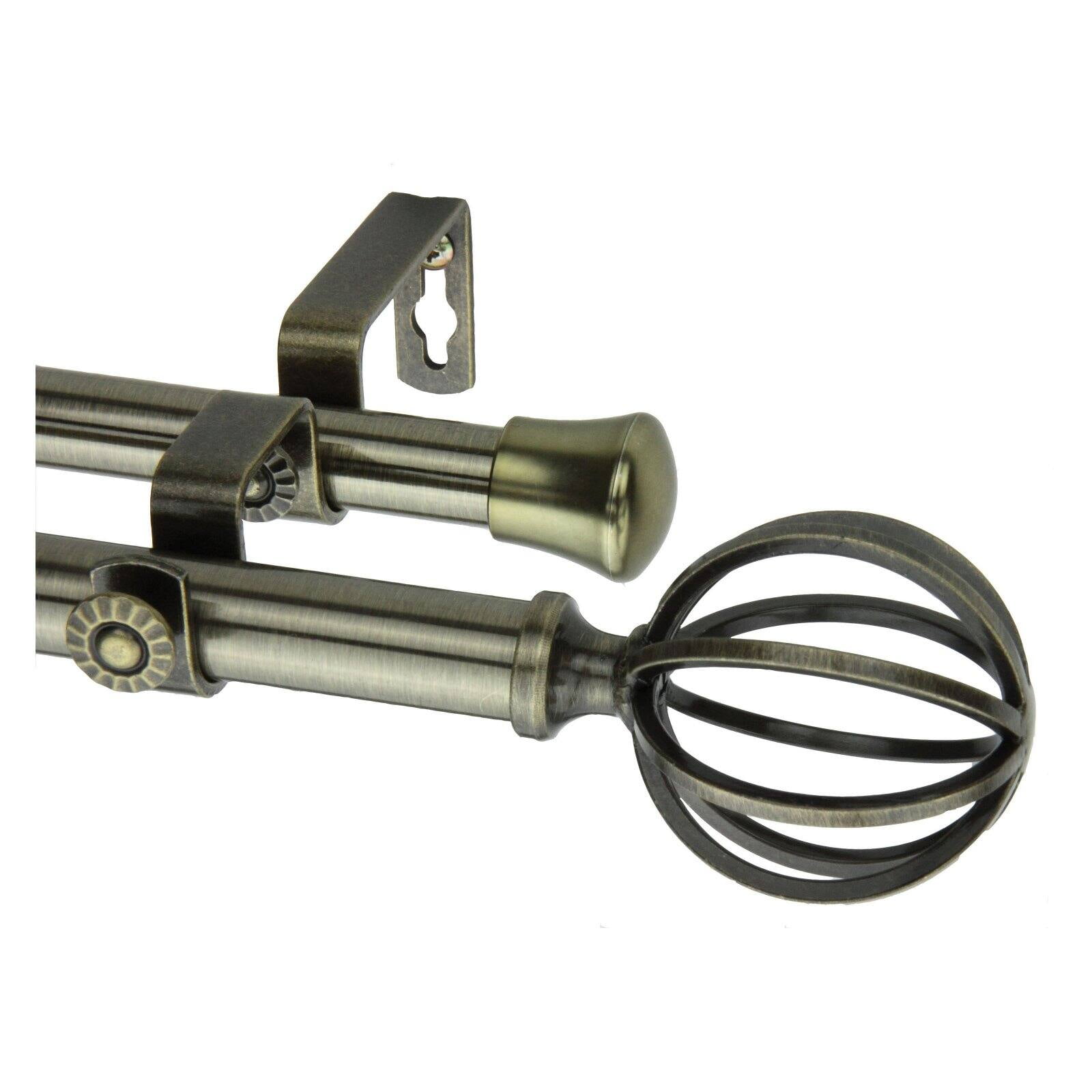 Rod Desyne Cage Double Curtain Rod - Walmart.com