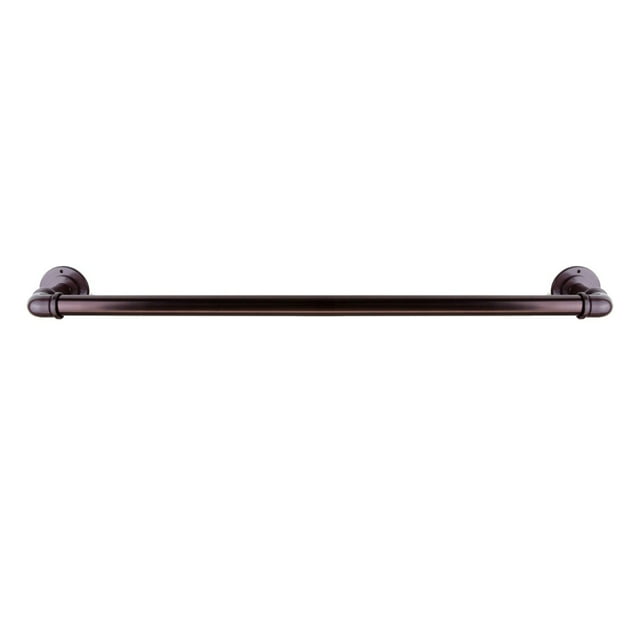 Rod Desyne Industrial Pipe Design 24" Closet / Ceiling Rod - Walmart.com