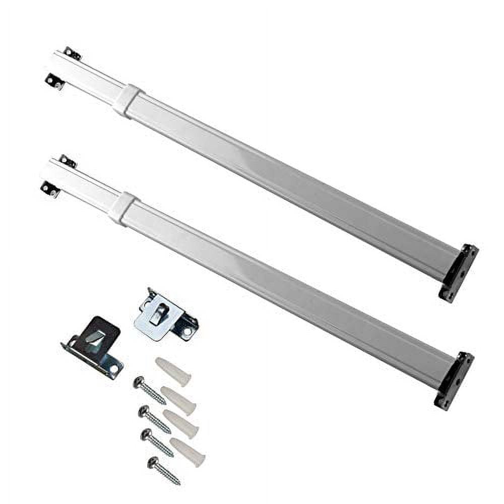 Rod Desyne KSH-2036 Flat Sash Rod (Set of 2), 20-36 inch, White ...
