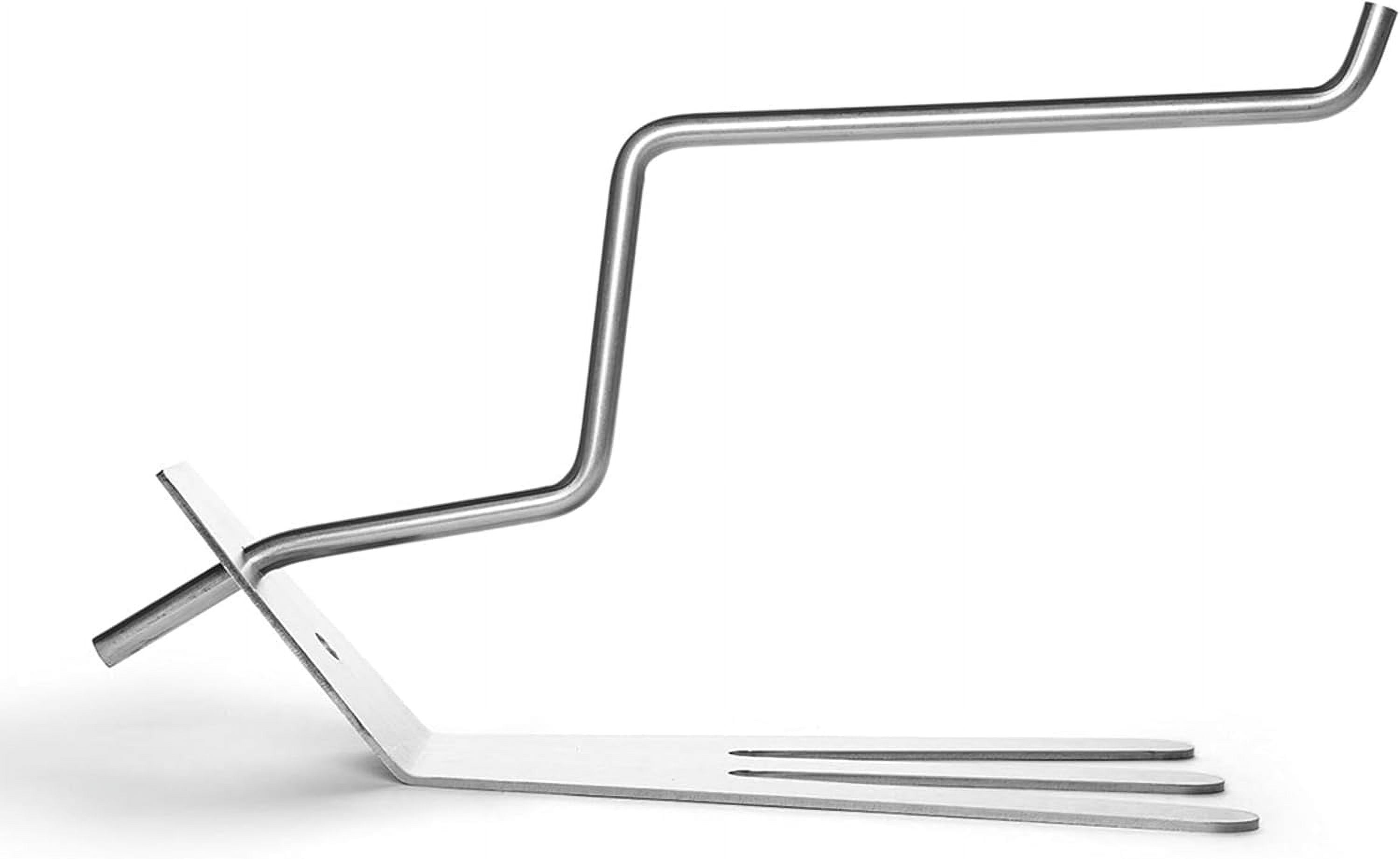 Rod & Foot Rest Roaster – Chicken Roasting Rod for Juicy Meat & Crispy ...