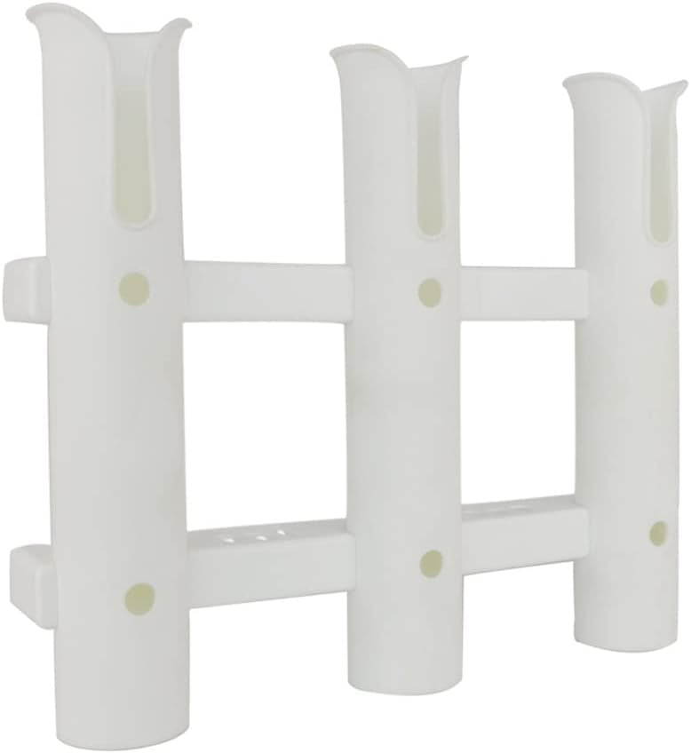 Rod Holder, Fishing Rod Holder Bracket 3 Rods Tube Plastic Fishing Rod ...