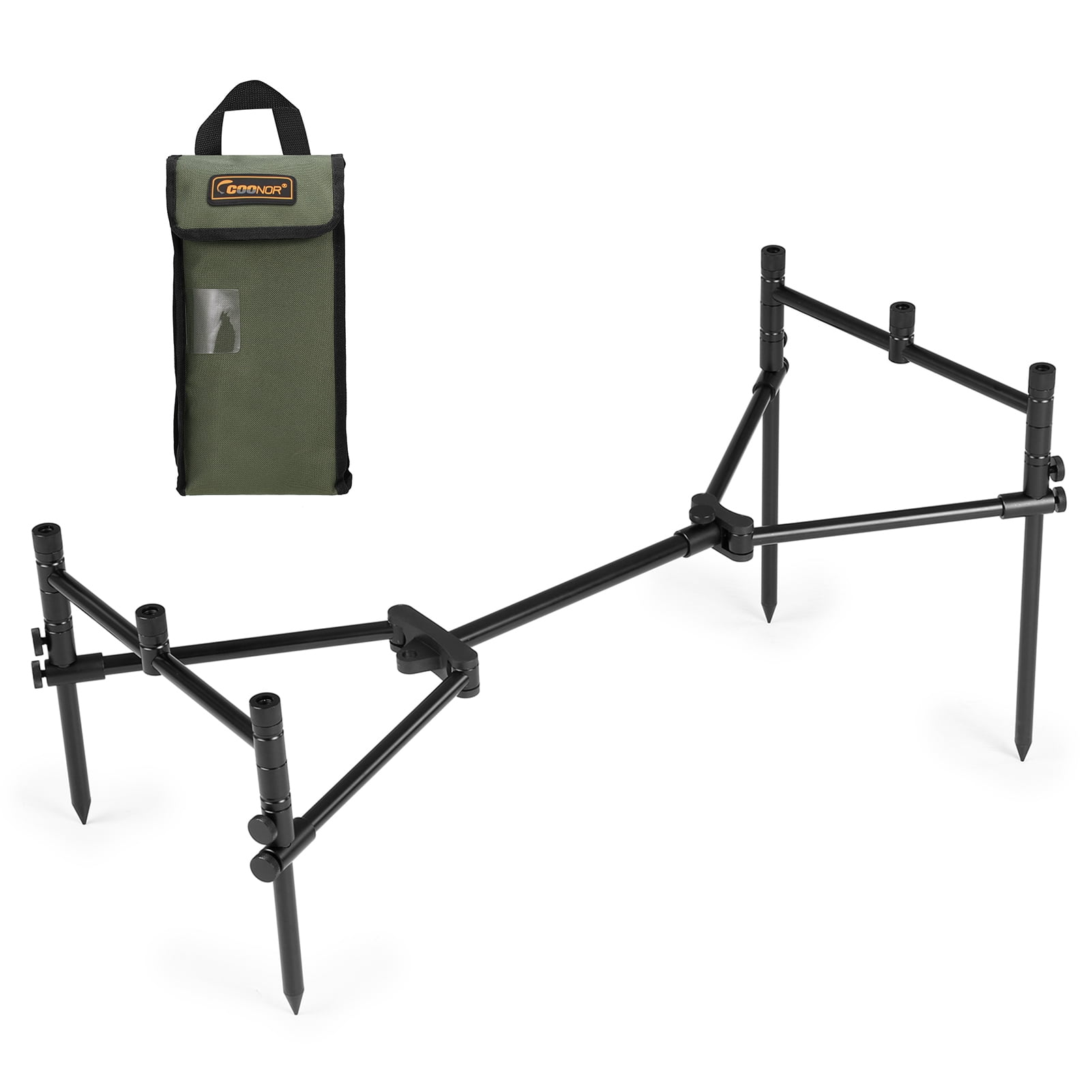 Rod Holder,Rod With Carry Rod Stand Buzz Bar Pole Rest Buzhi Pod Stand ...