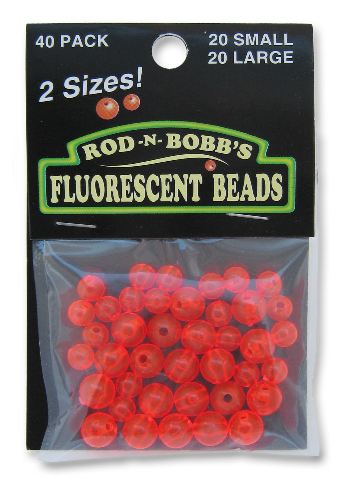 Rod-N-Bobb Fluorescent Beads, 40 Count - Walmart.com