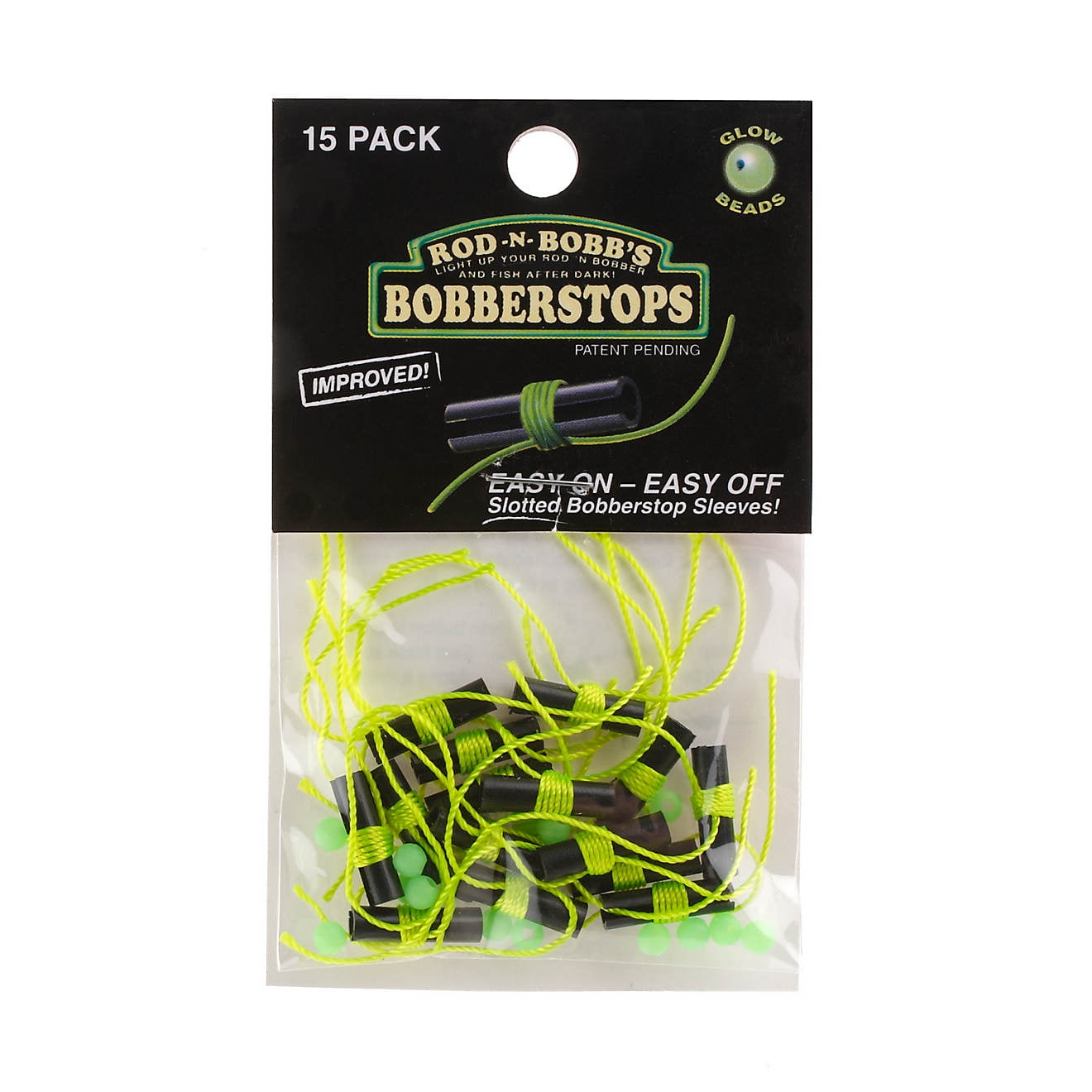 Rod-N-Bobb's 25 PK Bobber Stops Kit for Freshwater and Saltwater ...