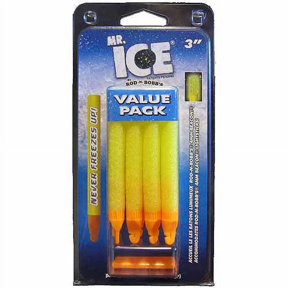 Rod-N-Bobb's 3" Mr. Ice Floats, Yellow, 12-Pack - Walmart.com
