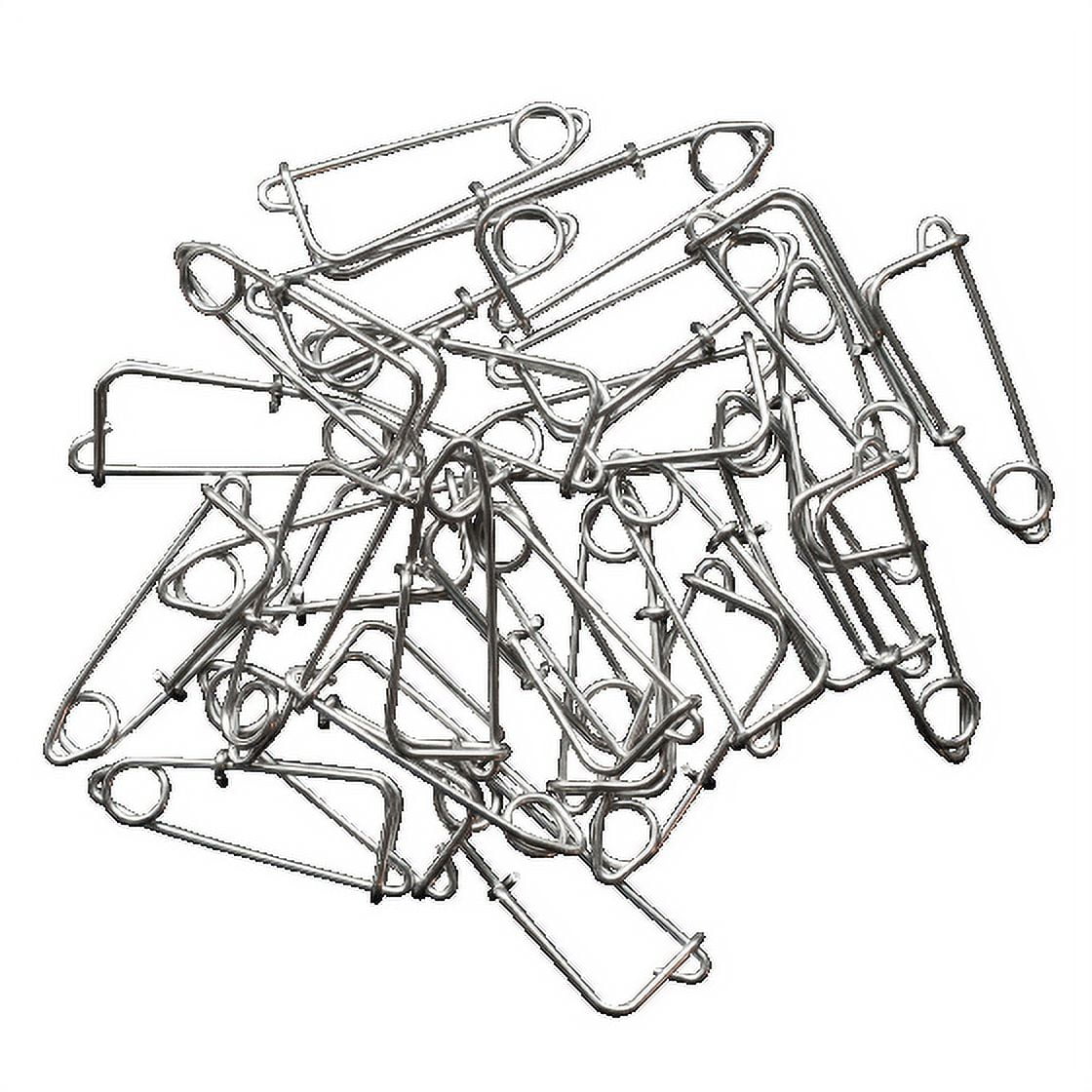 Rod-N-Bobb's Tackle Beacon 25 Pieces Stainless Steel Trotline Clips ...