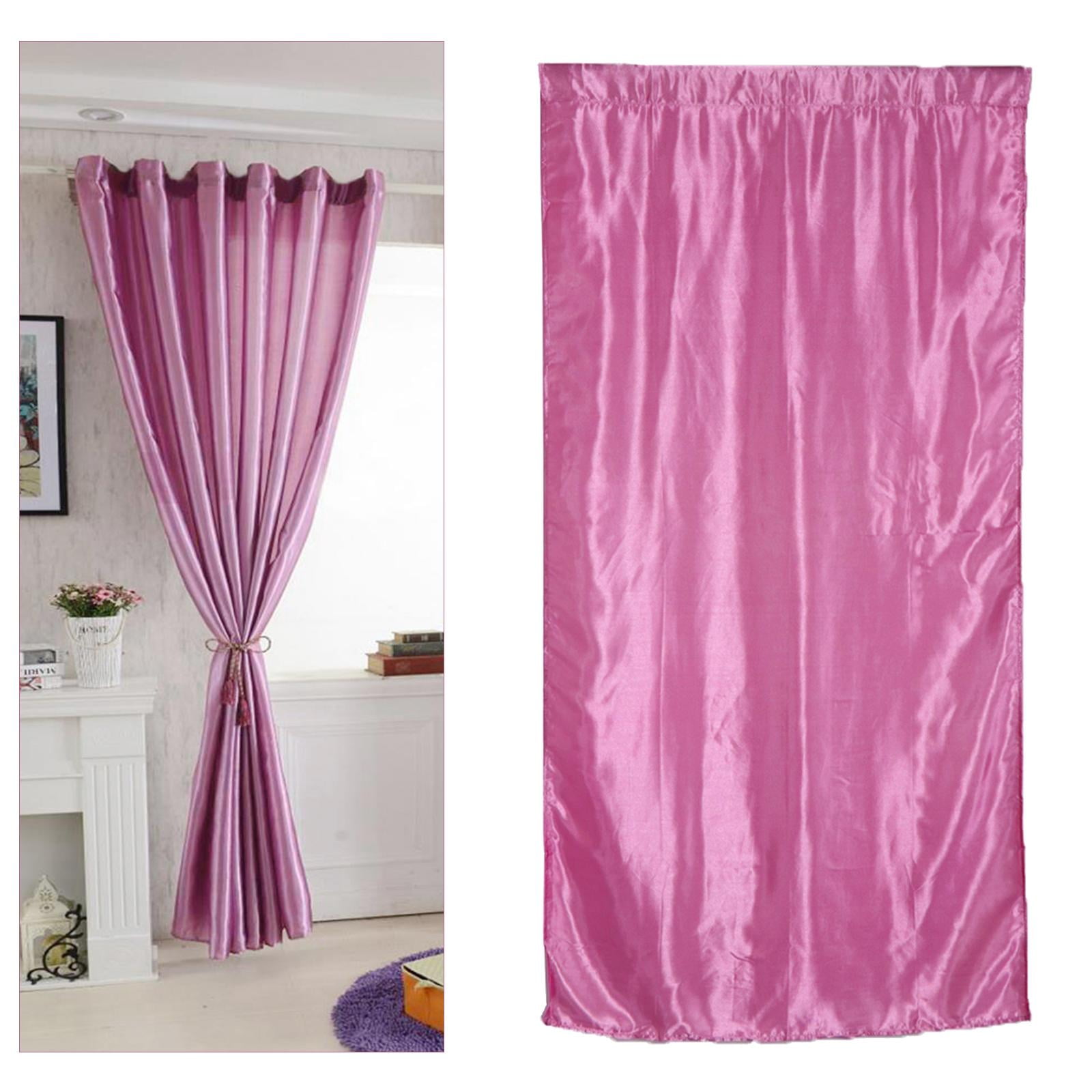 Rod Pocket Window Curtains for Living Room Curtain Sheers for Bedroom ...